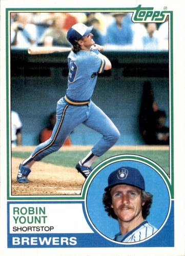 1983 Topps ROBIN YOUNT Kansas City Royals #350 | eBay