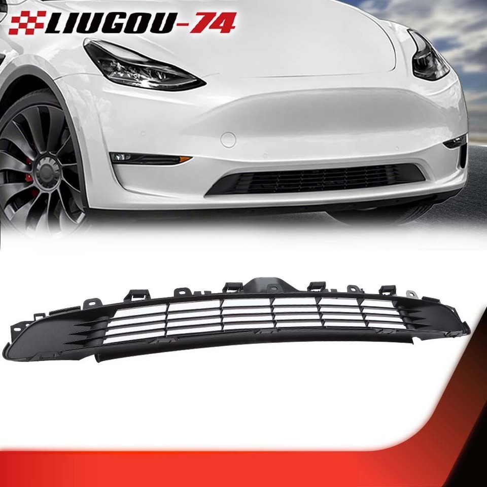 Fit For 2017-2022 Tesla Model 3 Front Bumper Grille Lower Grille Mesh ...