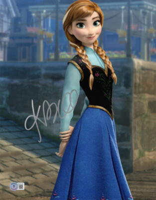 KRISTEN BELL SIGNED 11X14 PHOTO FROZEN ELSA AUTHENTIC AUTOGRAPH BECKETT ...