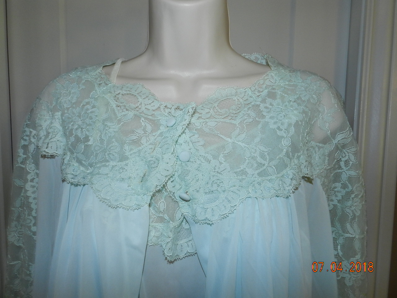 Vintage Gossard Artemis Nightgown Peignoir Set Size S… - Gem