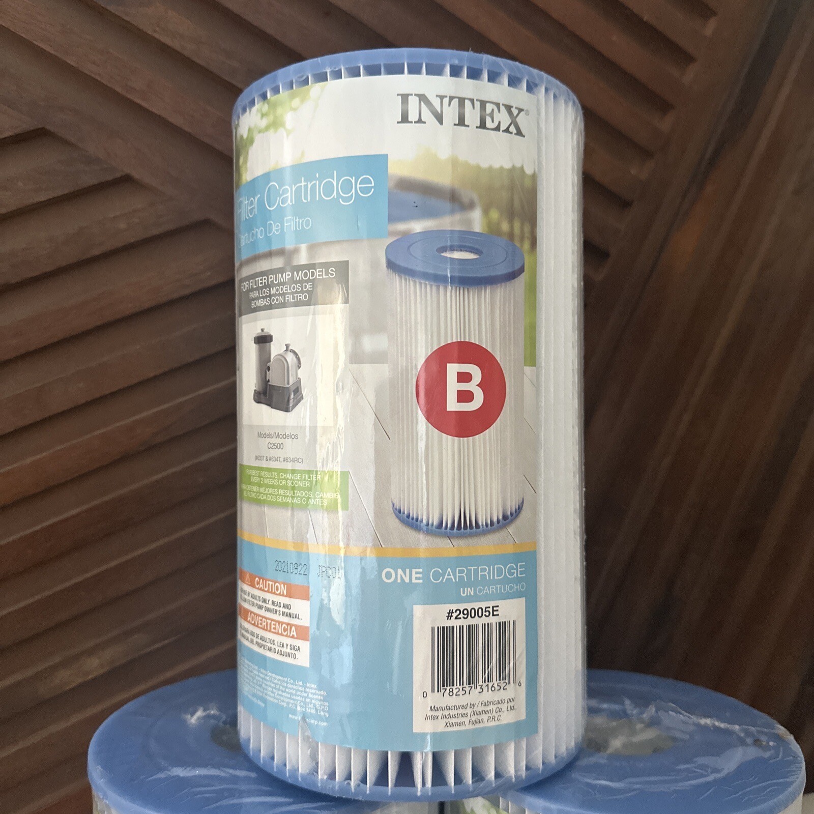 SET OF 3! Intex B Pool Filter Cartridge 29005E For Pump Models 633T ...