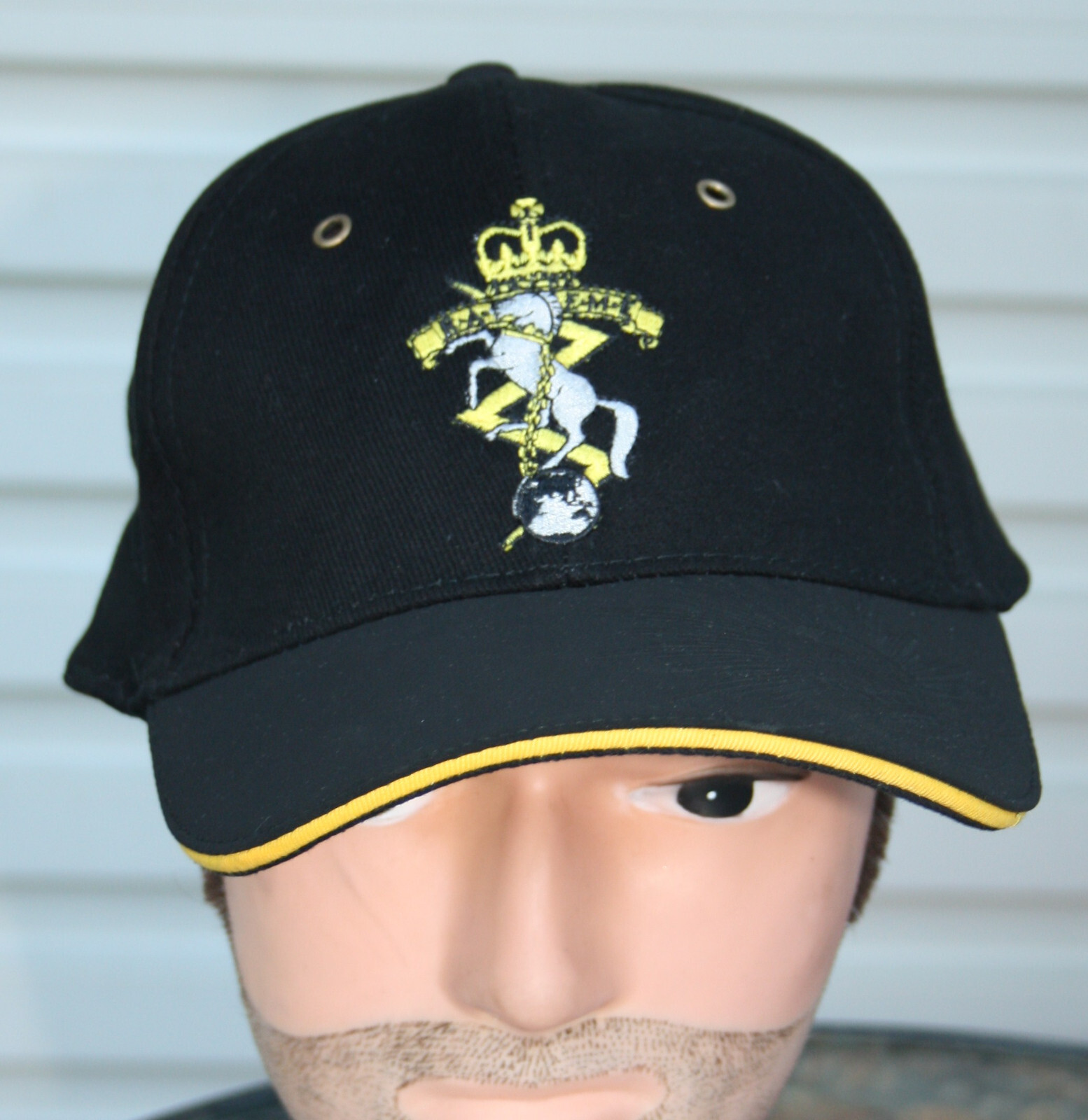 RAEME CORPS EMBROIDERED BALL CAP - ROYAL AUSTRALIAN ARMY ELECTRICAL ...