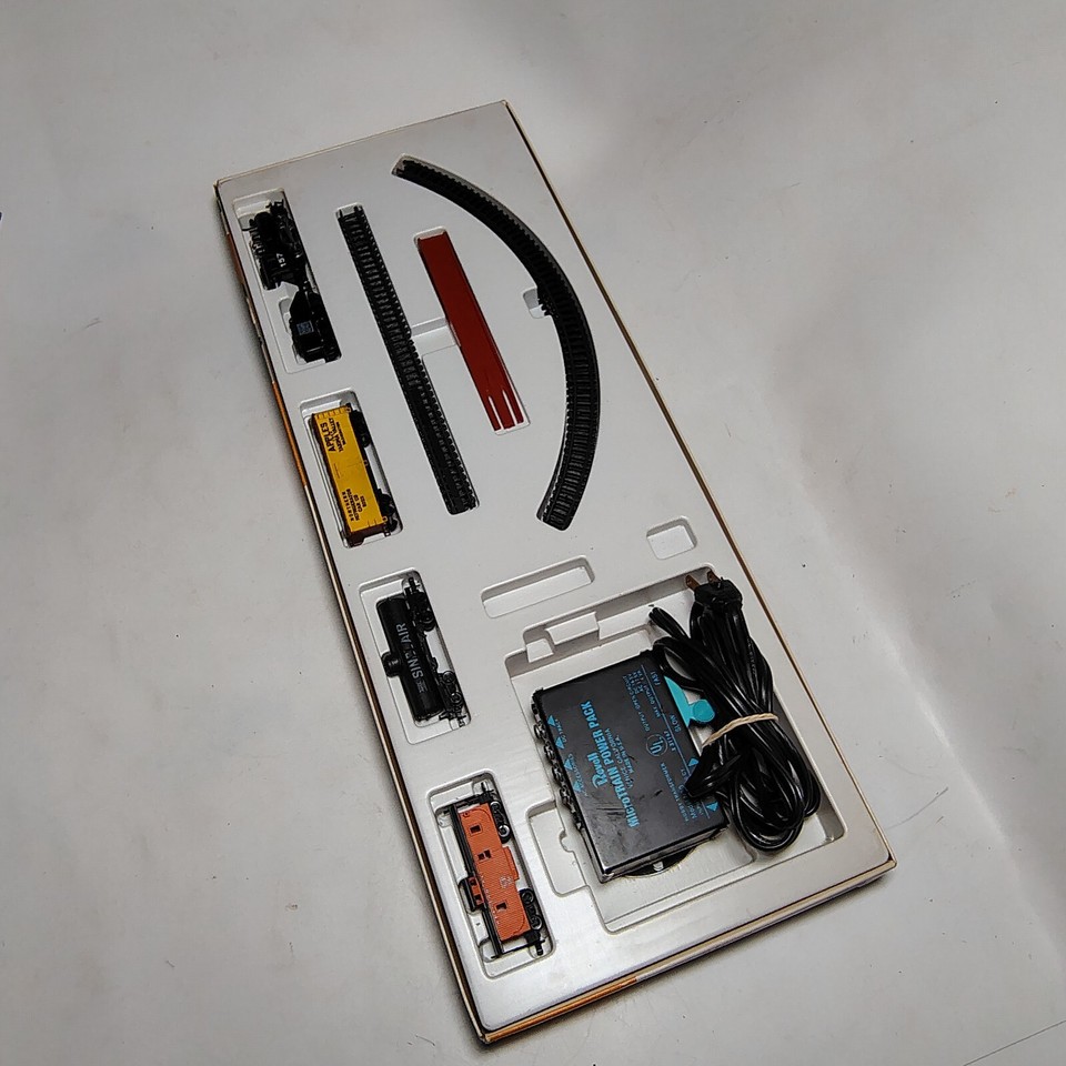 Vintage Revell Rapido Micro N Gauge Electric Train Set Iron Horse ...