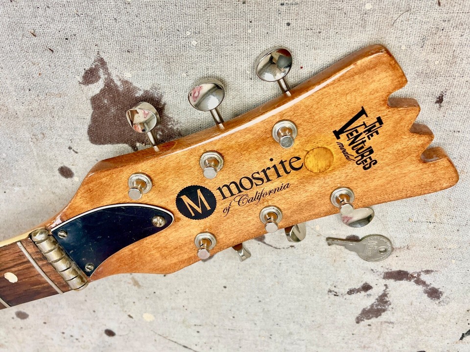 1964 Mosrite Ventures Body & Neck Husk Natural Refin-Vintage 1960's | eBay