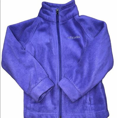 Columbia size xxsmall girls purple fleece jacket | eBay