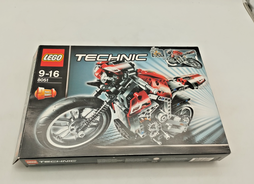 LEGO 8051 Motorbike Motorcycle Technic Technology New MIB Sealed Bag ...
