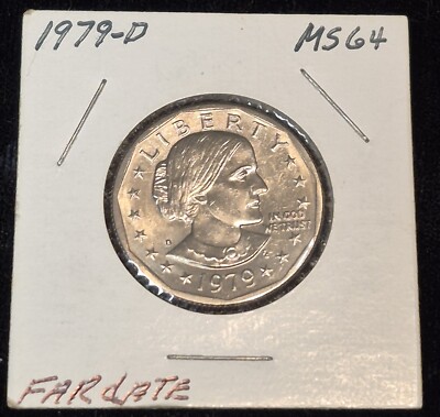 1979 D Susan B Anthony Far Date Dollar High Grade MS BU | eBay