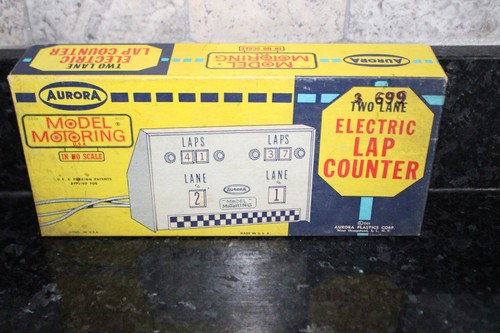 AURORA TJET ELECTRIC LAP COUNTER IN ORGINAL BOX! NO1465 | eBay