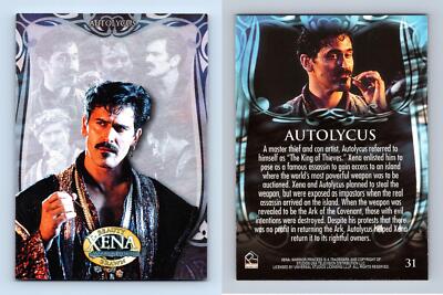 Autolycus #31 Xena Beauty & Brawn 2002 Rittenhouse Trading Card | eBay UK