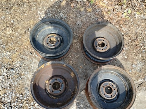 Rare 15x6 Solid Steel Wheels Dodge Plymouth, Chrysler Mopar JJ Code ...