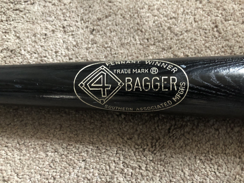Vintage 4 BAGGER Pennant Winner Major League No. 624 Black Wooden ...