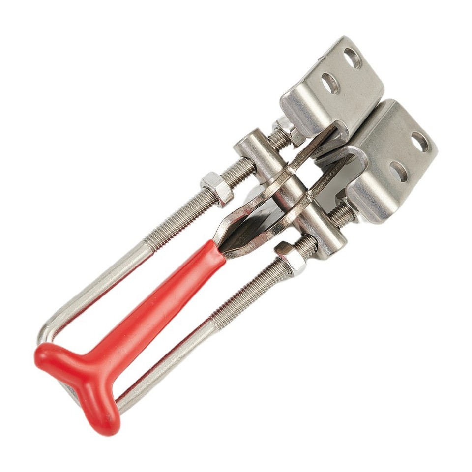 2X Heavy Duty Latch U Bolt Self-lock Toggle Clamp Stainless Steel Load ...