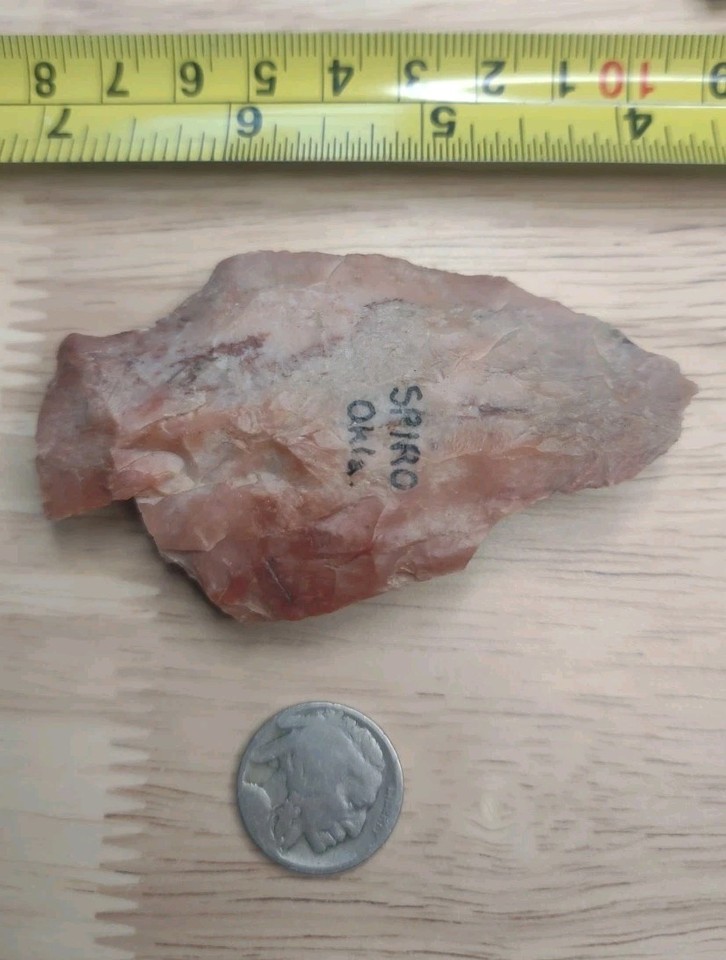 Native American Spiro Oklahoma Arrowhead Artifact 3 1/4 Inch Damage | eBay