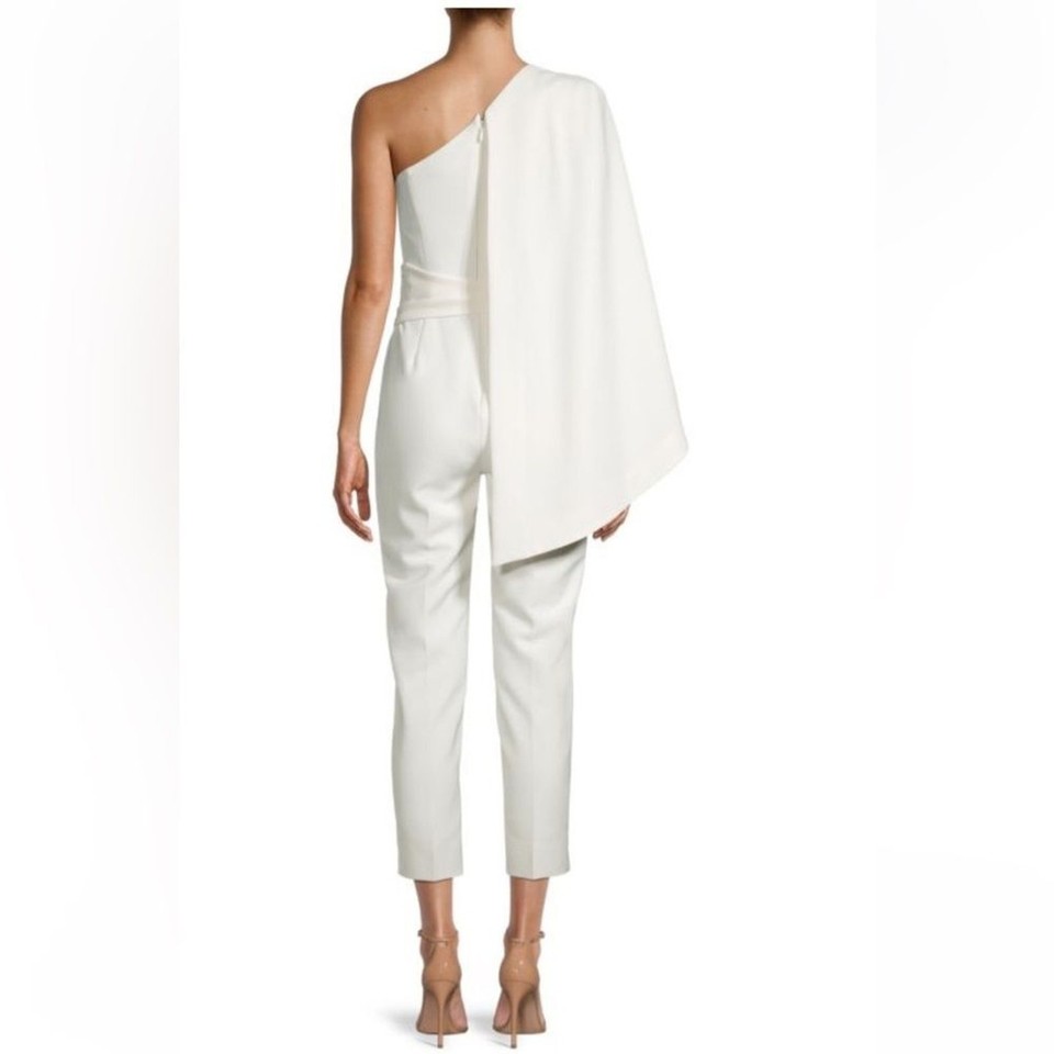 LAVISH ALICE One-Shoulder Cape Jumpsuit NWT | eBay