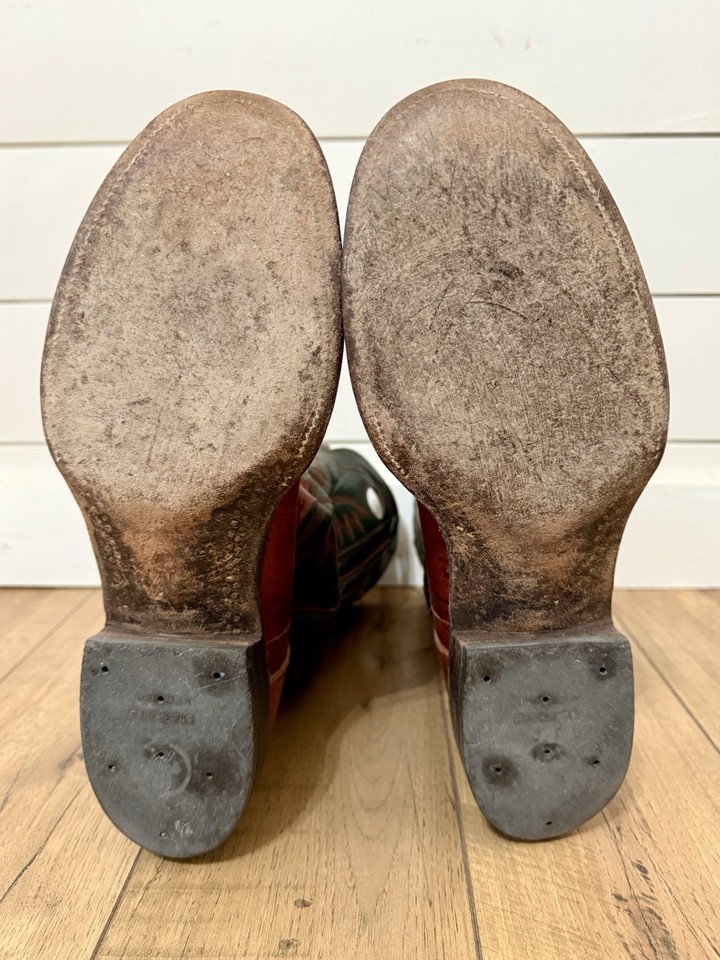 ML Leddy Ostrich Skin Boots Handmade Custom Boots Made in San Angelo ...