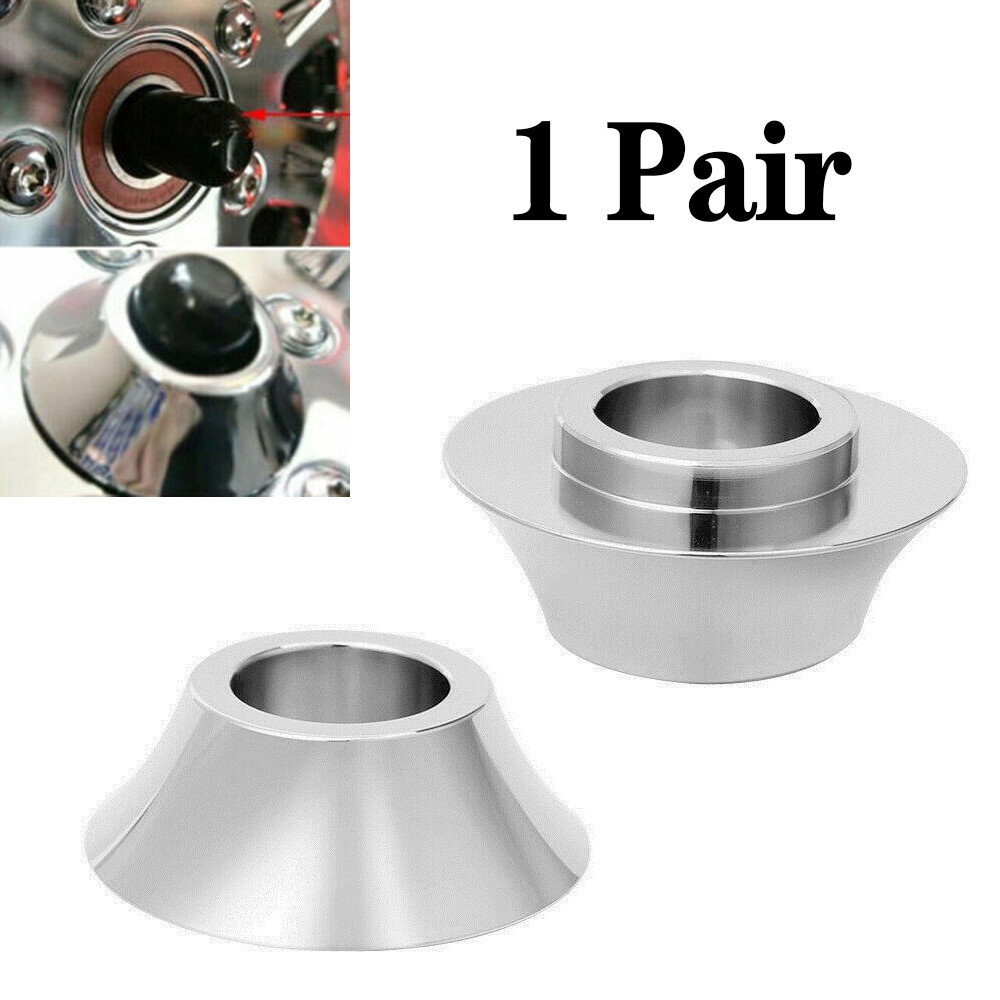 2008-2018 Harley Touring Bagger 2X Chrome 25mm Tapered Axle Wheel ...