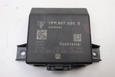 Porsche Boxster S 981 2015 Gateway Control Unit Module ECU 7PP907530S ...