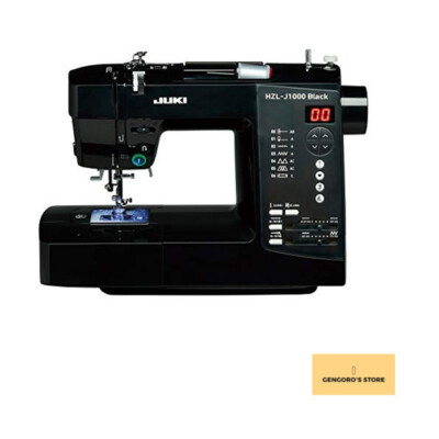 Black model JUKI computer sewing machine HZL-J1000B 2020 model | eBay