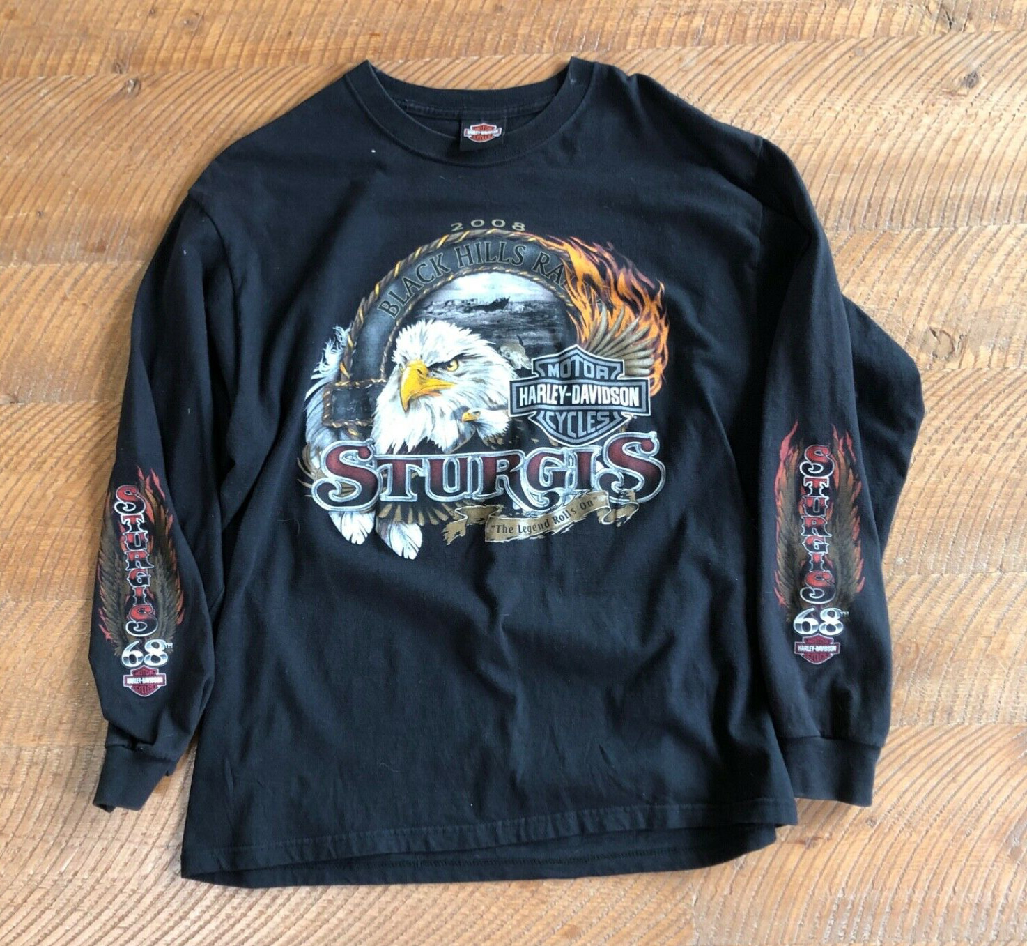 2008 Harley Davidson Sturgis Black Hills Rally long s… - Gem