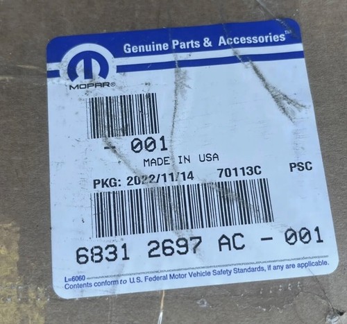 Genuine Mopar Condenser And Trans Cooler Cooler 68312697AC | eBay