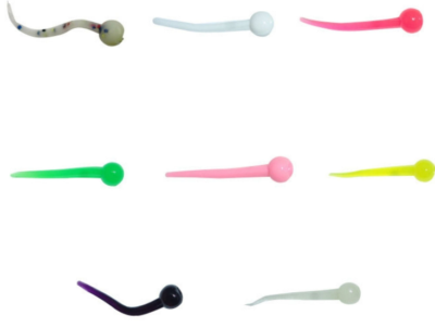 Little Atom Nuggie Soft Plastic Panfish Baits Micro Nuggies (6 Pieces ...