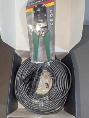 150ft Starlink Cable Extension & Repair Kit Replacement Cable IP68 ...