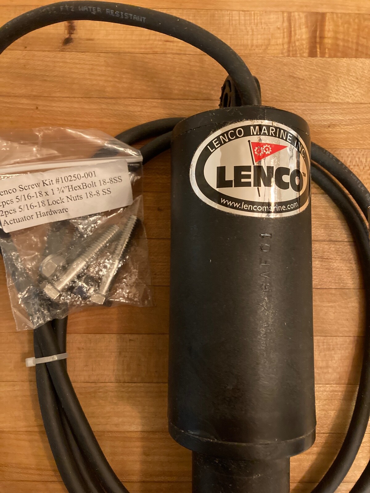 Lenco 15054-001 2-1/4" Stroke 101 STD 12V Actuator for sale online | eBay