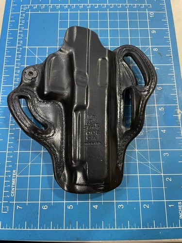 De Santis Black Leather Speed Scabbard Glock 41 Left Handed ...