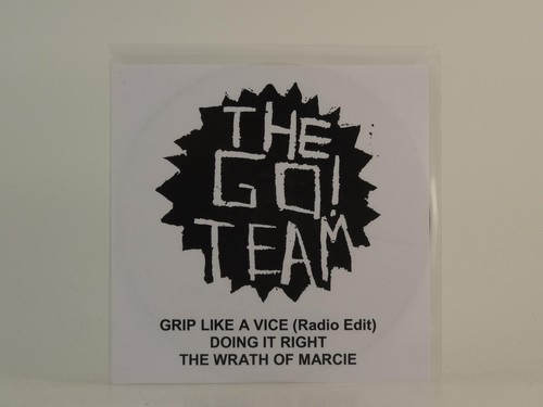 THE GO! TEAM GRIP LIKE A VICE (D75) 3 Track Promo CD Single with White Sleeve ME | eBay