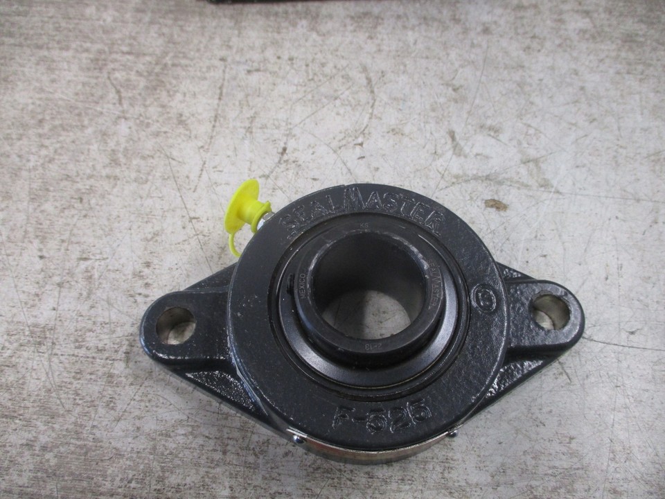 SealMaster Gold Line Set Screw Flange Bearing SFT-19 1 3/16" New ...