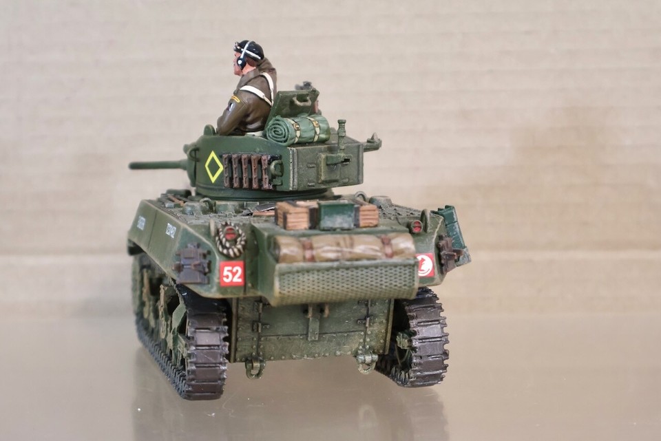 KING & COUNTRY DD223 D DAY BRITISH M3A3 STUART LIGHT TANK NORMANDY ol ...