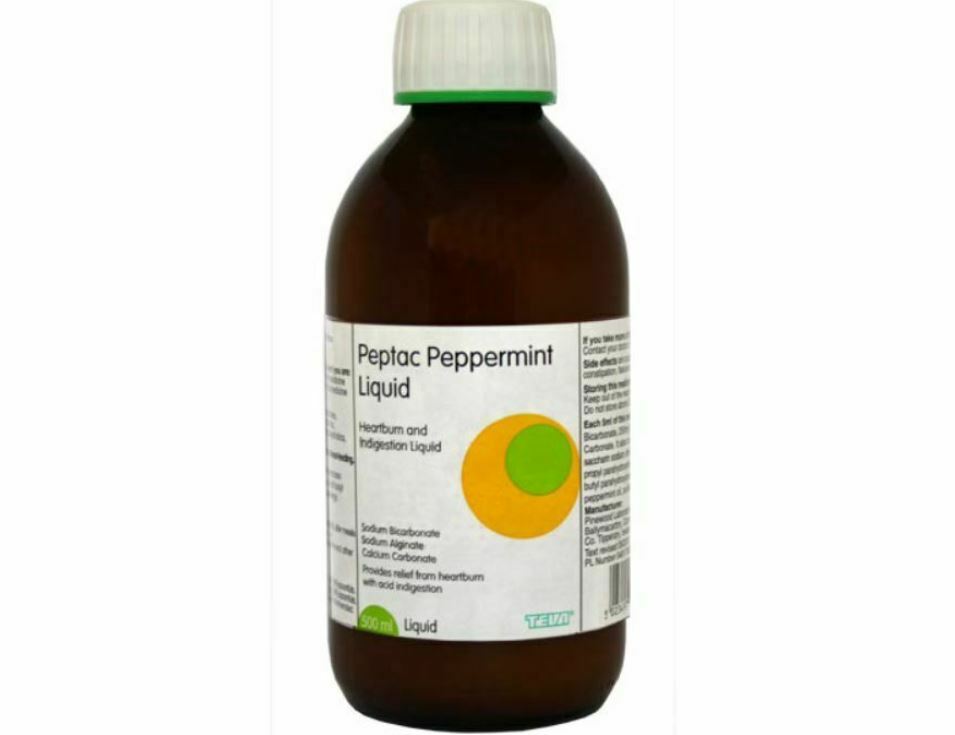 Peptac Peppermint Liquid 500ml | Heartburn | Reflux | eBay