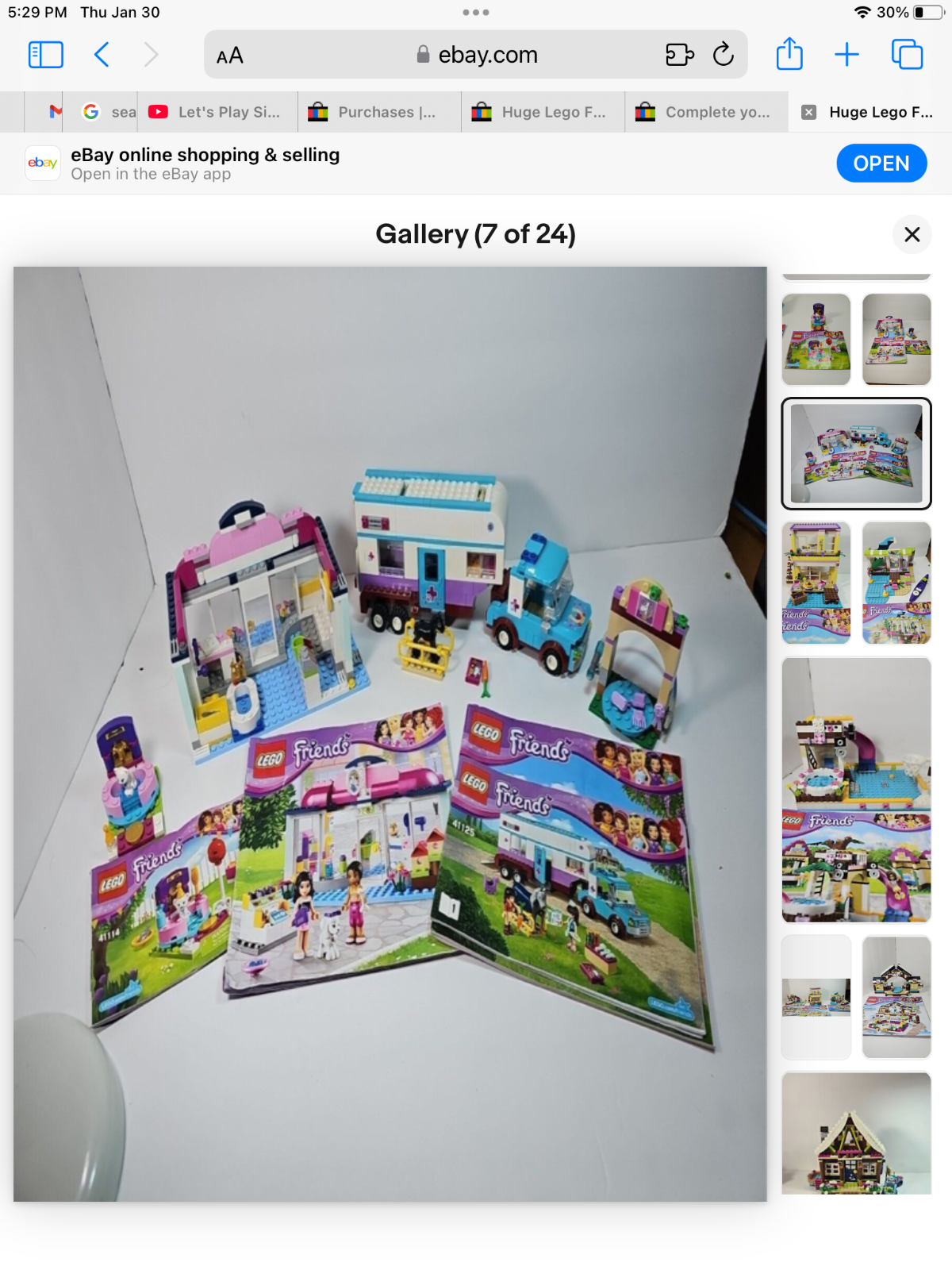 Huge Lego Friends Lot 18 Set /instructions Incomplete | eBay