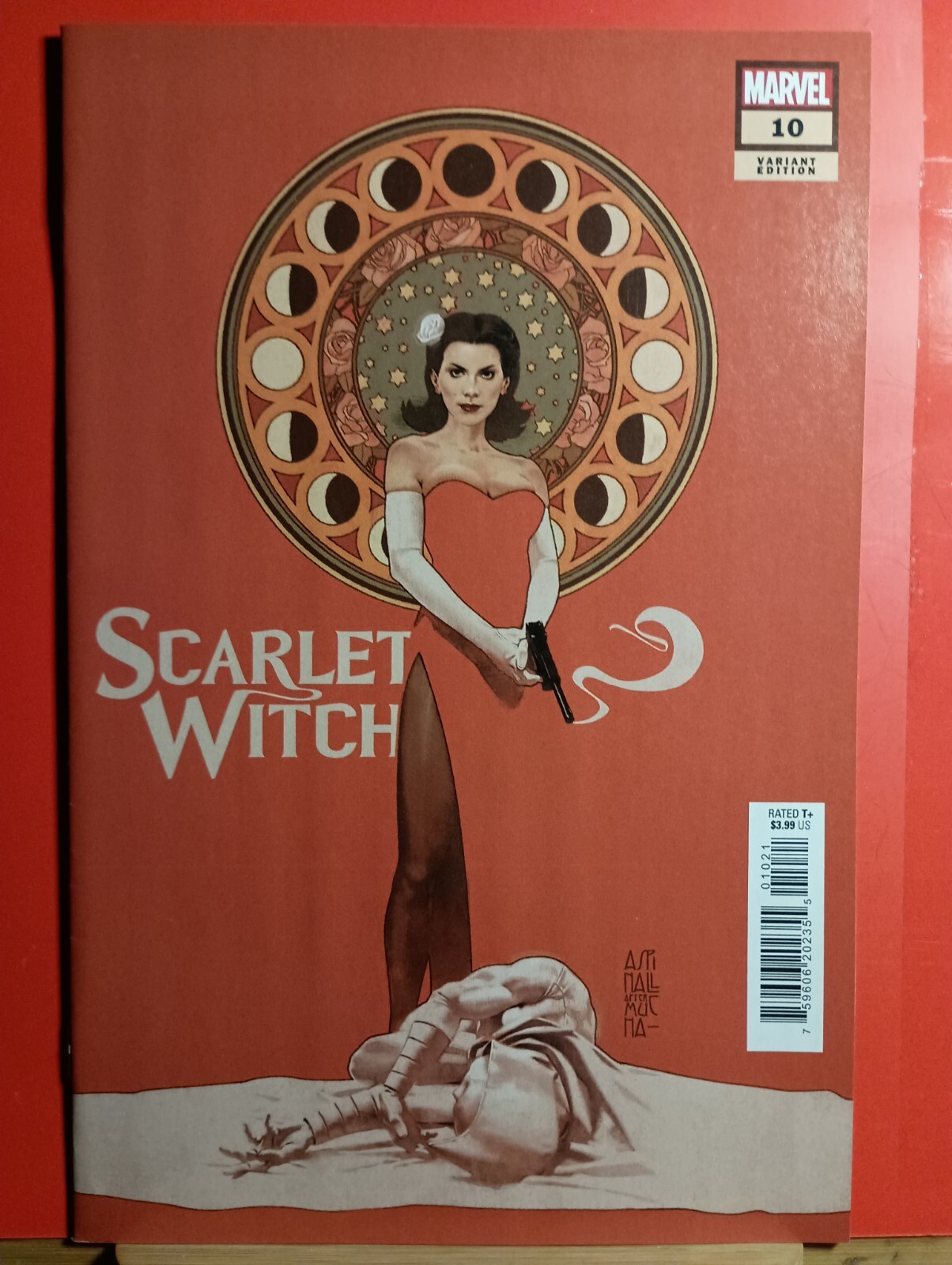 2024 Marvel Comics Scarlet Witch 10 Marc Aspinall Negative Space Cover B Variant | eBay