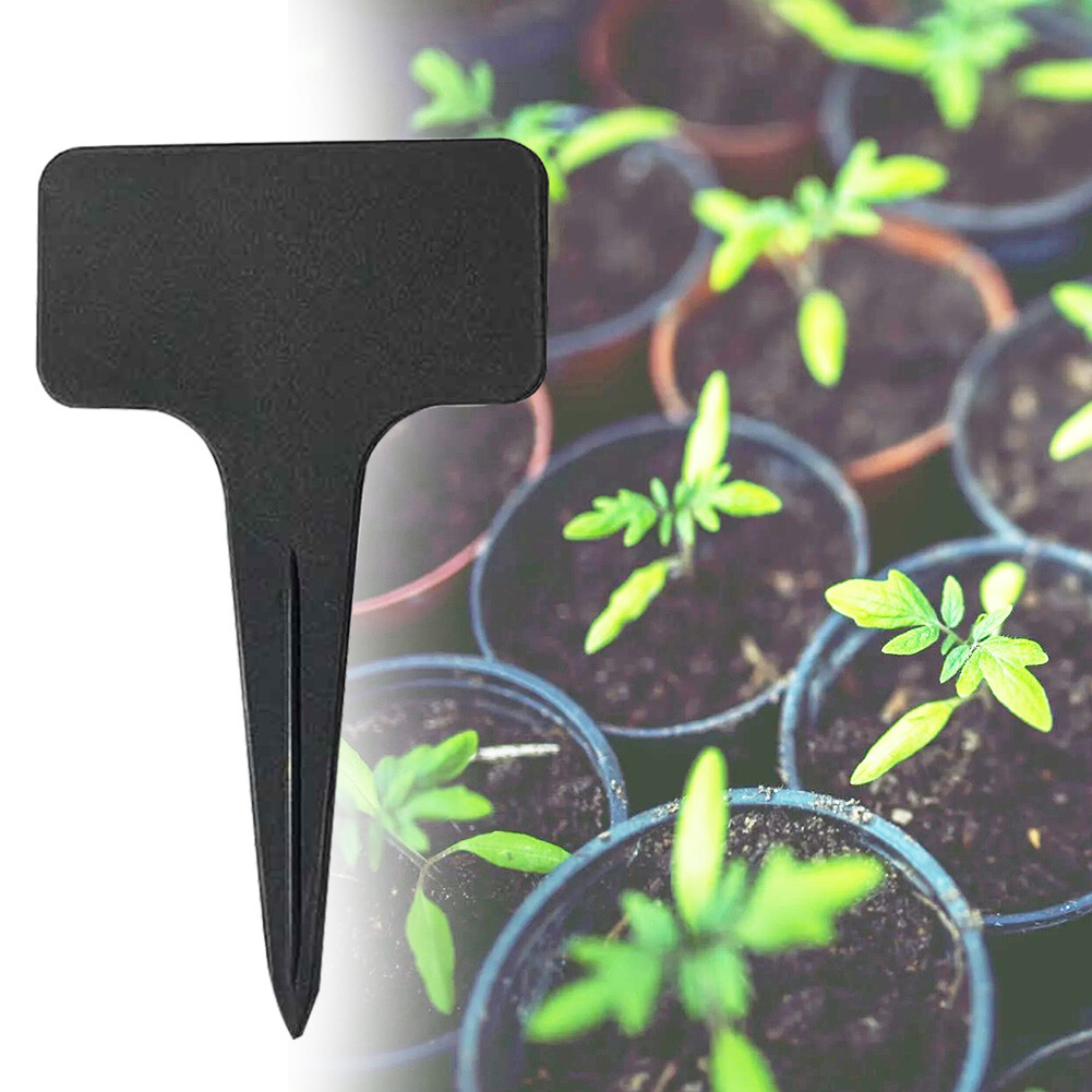 Vegetable Tags Anti UV Farm Plant Labels Garden Markers PP Plastic T ...