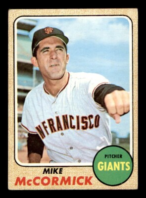 1968 Topps Baseball #400 Mike McCormick VG | eBay