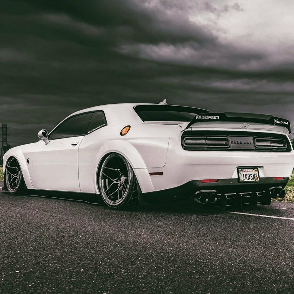 20"" Rohana RFX11 Gloss Black Concave Wheels for Dodge Challenger ...