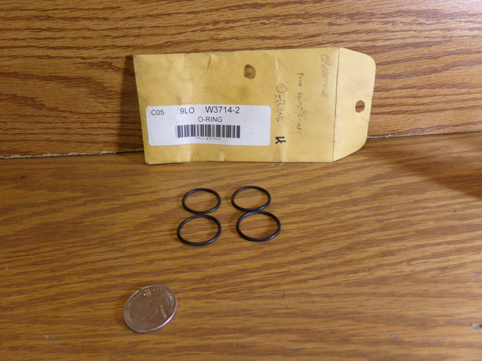 NEW Lot of 4 Unbranded O-Rings, part Number: W3714-2 *FREE SHIPPING* | eBay