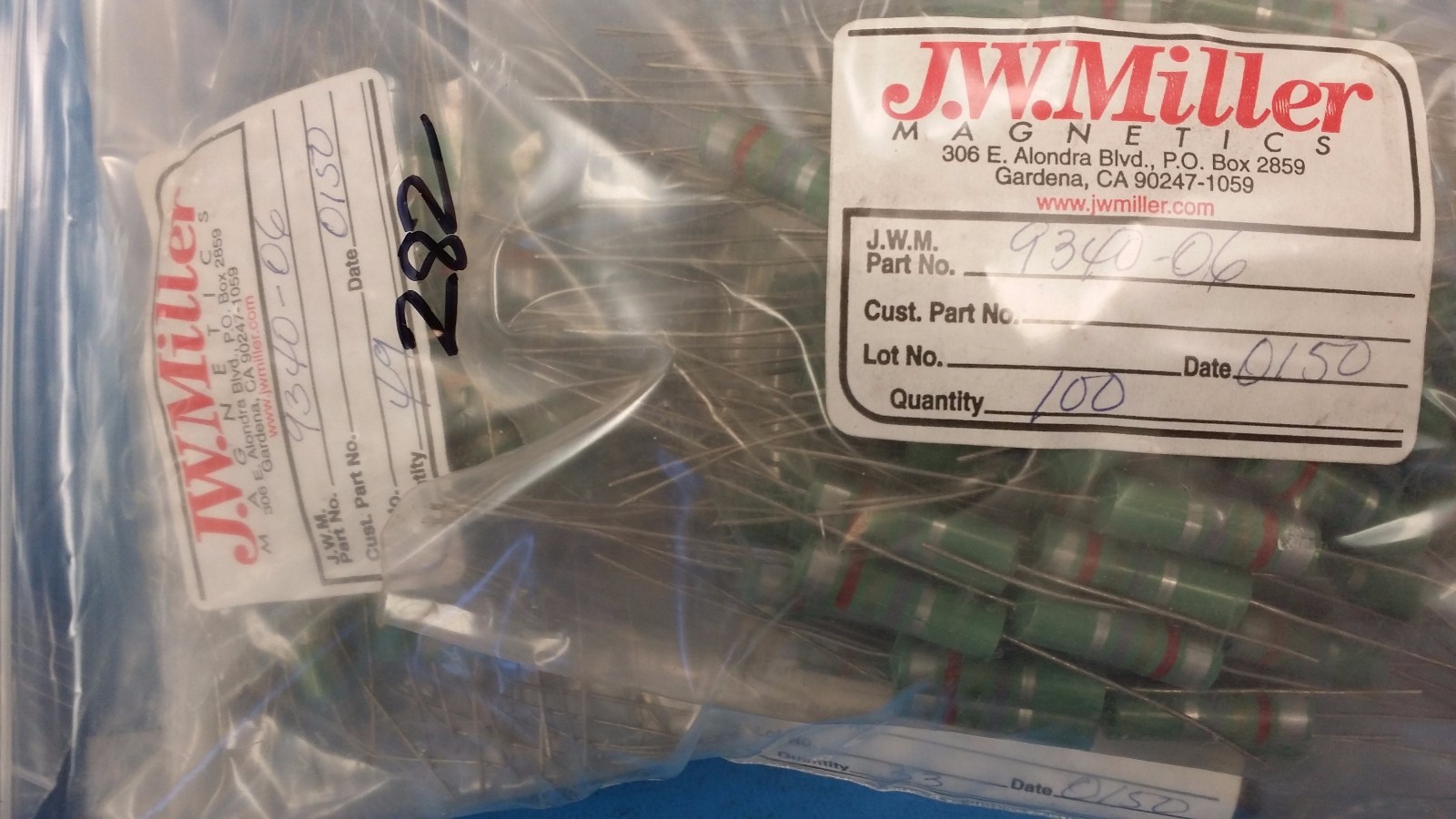 (5 PCS) 9340-06 JW MILLER FIXED RF INDUCTOR 2.7uH 10% | eBay