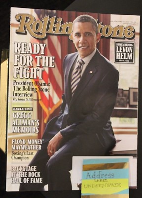 ROLLING STONE 1156- MAY 10TH 2012 - BARACK OBAMA | eBay