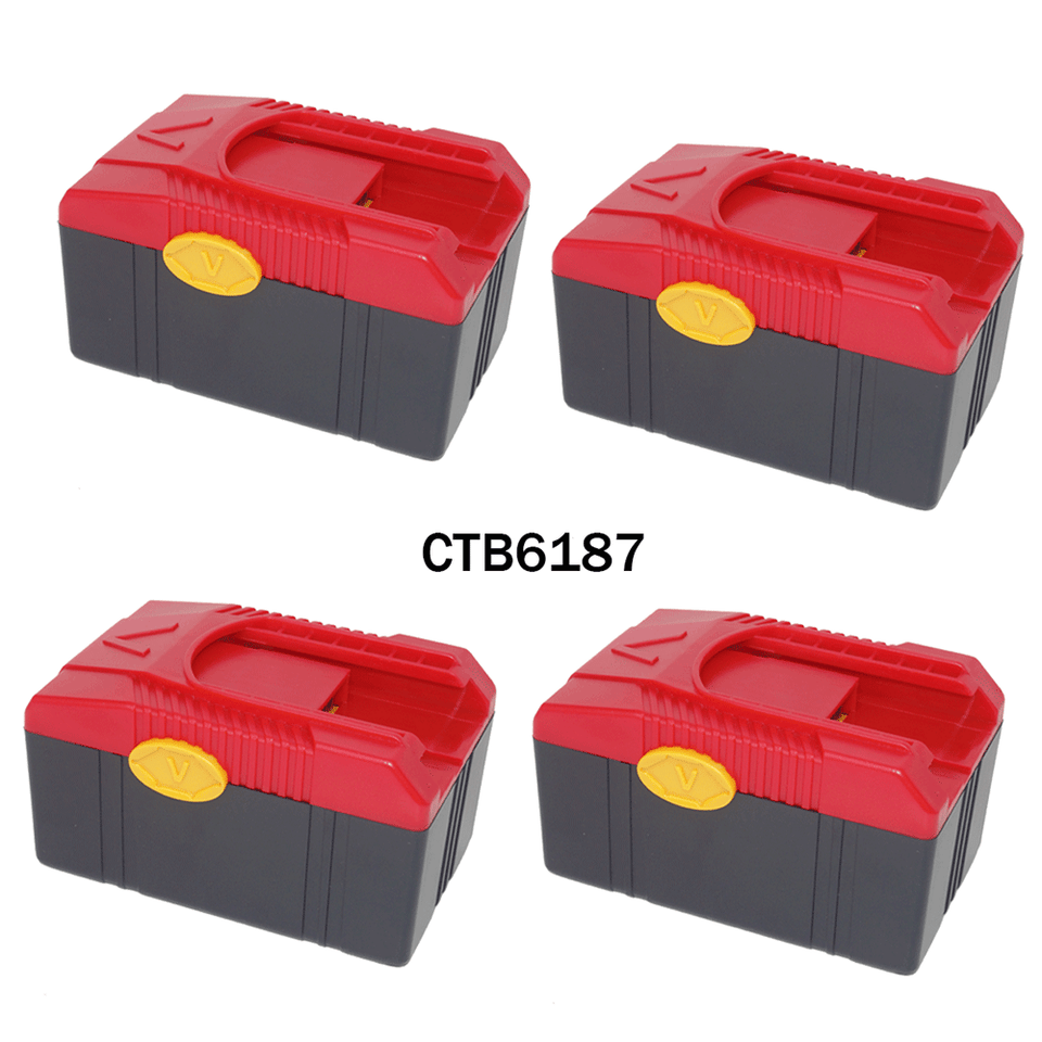 4X For Snap on 18V Battery 3.0AH CTB6187 Lithium CTB6185 CTB4187 ...