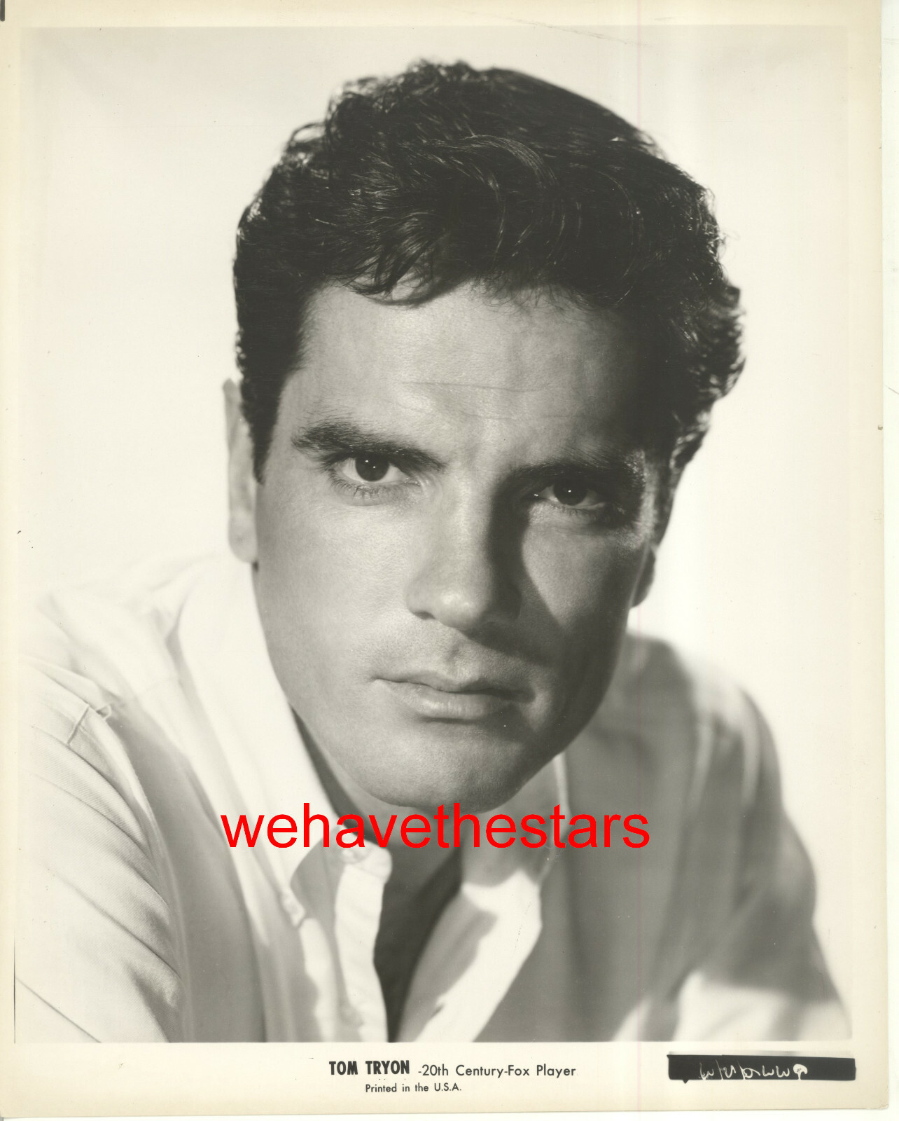 VINTAGE Tom Tryon SEXY QUITE HANDSOME 50s GAY INTEREST Publicity Portrait | eBay