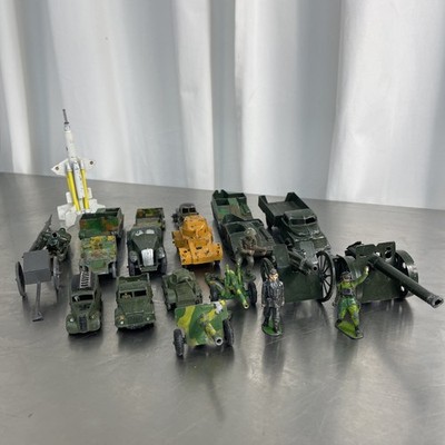 Vintage Dinky Lone Star Britains Military Diecast Models Army Soldiers ...