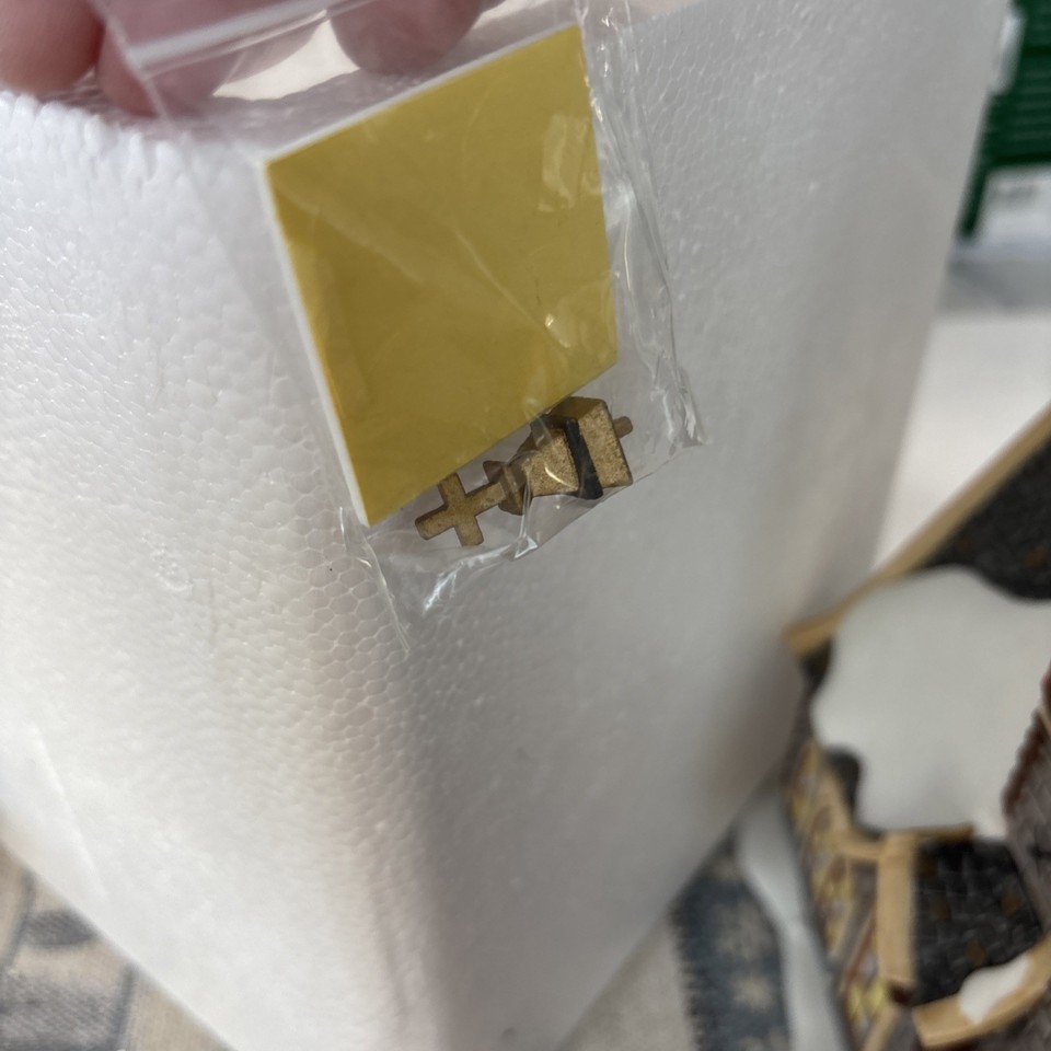 Dept 56 St. Stephen’s Church Dickens Village In Box With Spire Light. No Tree | eBay