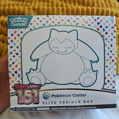 Pokémon Center 151 Elite Trainer Box ETB New & Sealed TCG (Damage - see ...