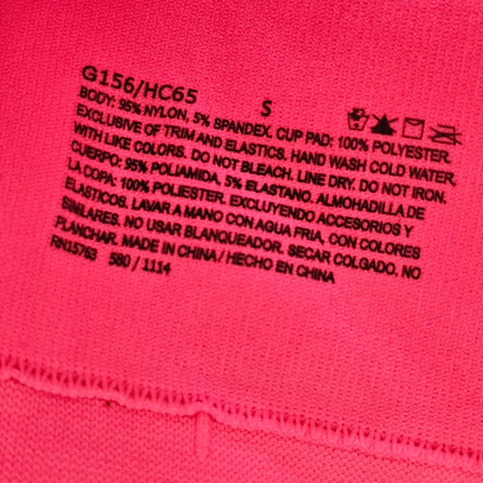 Hanes G156 ComfortFlex Fit Cozy Wirefree Bra w/Remov Foam Cups ~Pink or ...