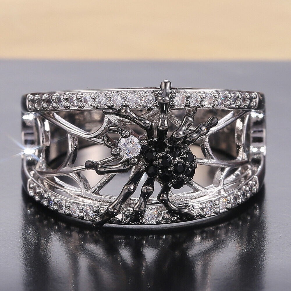 Spider wedding ring 60 photos - Astyledwedding.com