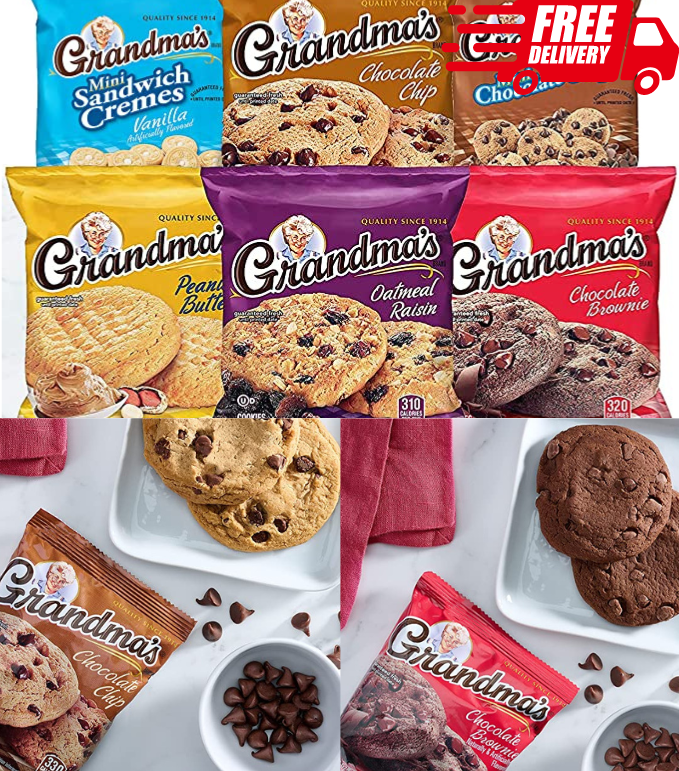 Grandma's Cookies Variety Pack of 30 | eBay