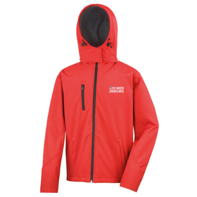 Red Arrows hooded jacket softshell coat RAF Royal Air Forces ...