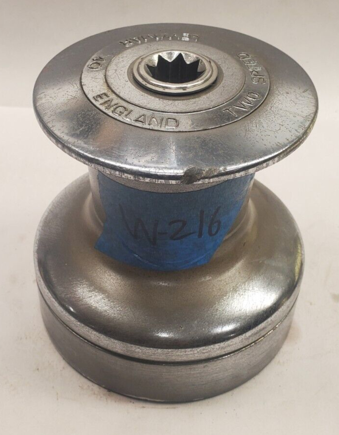 Lewmar #40 Two Speed Chrome Winch | eBay